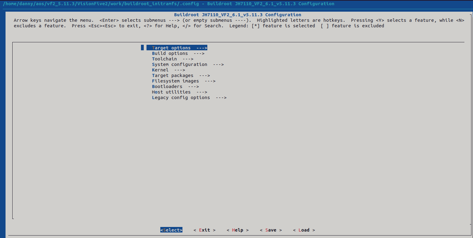 Configuring or Building Buildroot, U-Boot, Linux Kernel, and BusyBox